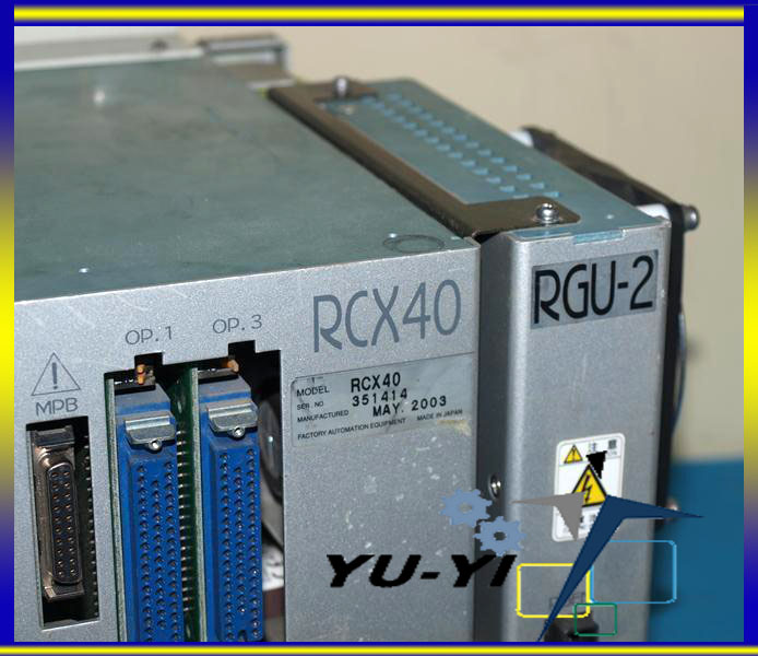 Yamaha RCX40 Controller with RGU2 - PLC DCS SERVO Control MOTOR POWER SUPPLY IPC ROBOT